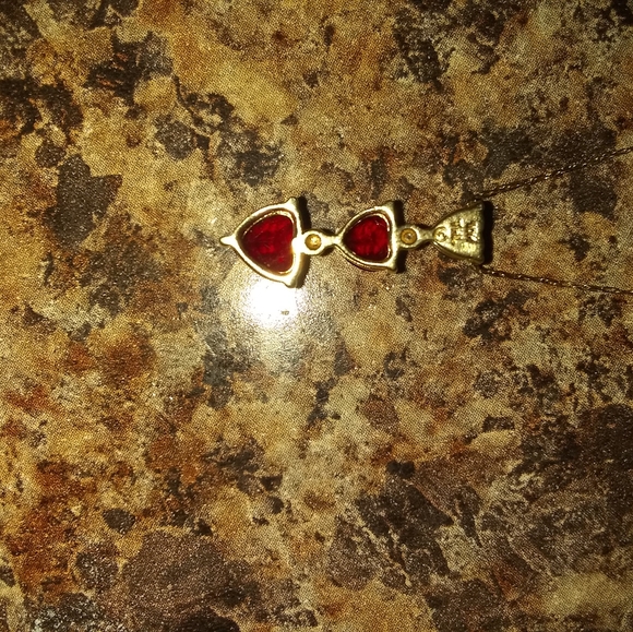 Samuel Aaron inc | Jewelry | Vintage Samuel Aaron Ruby Necklace Pendant ...